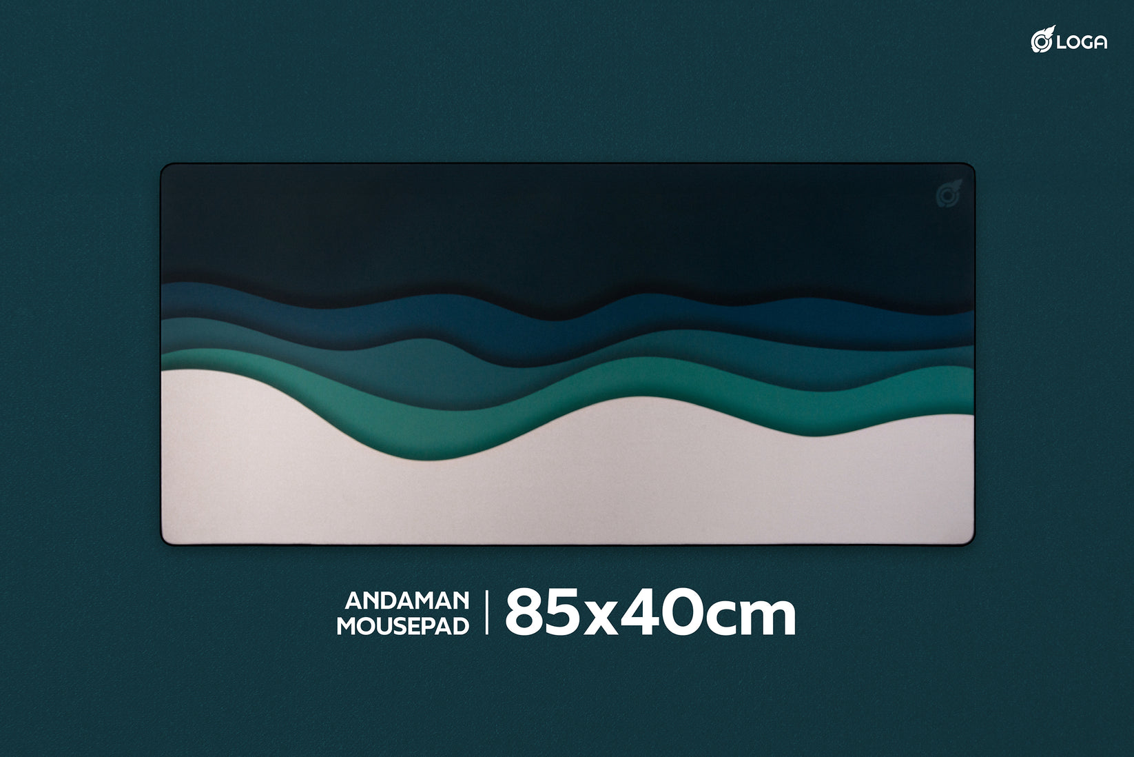 LOGA Mousepad size 85*40cm : Series001 - Andaman – logaworldstore