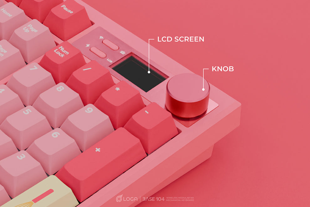 LOGA BASE 104 KEYBOARD PRE-BUILT EDITION – logaworldstore