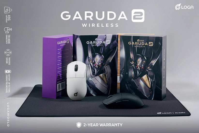 LOGA GARUDA 2 WIRELESS GAMING MOUSE – logaworldstore