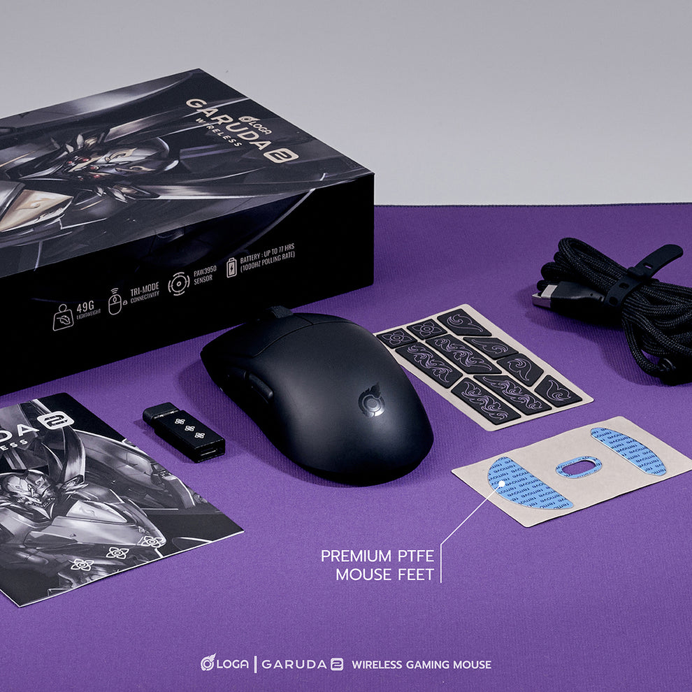 LOGA GARUDA 2 WIRELESS GAMING MOUSE – logaworldstore