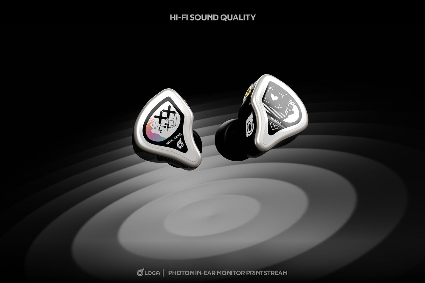 LOGA PHOTON : IN EAR MONITORS [ Printstream ] – logaworldstore