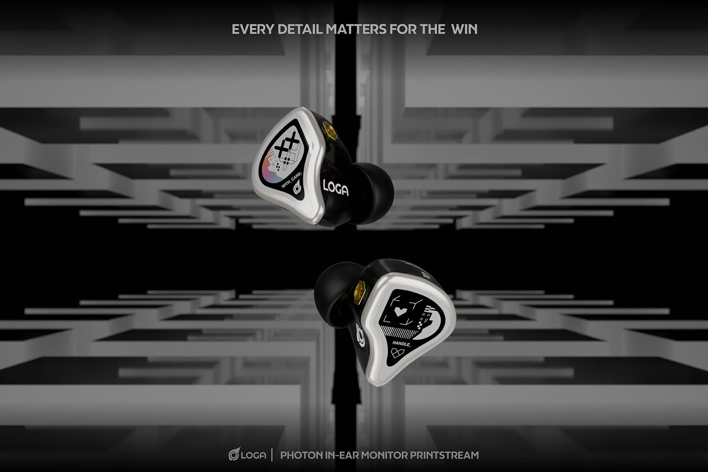 LOGA PHOTON : IN EAR MONITORS [ Printstream ] – logaworldstore